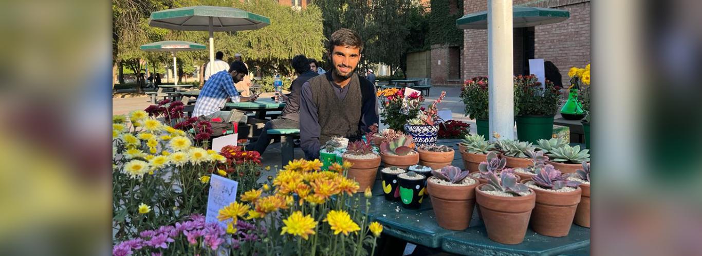 Abdul Moeez: Student, Baghban, and Budding Entrepreneur | Welcome to LUMS